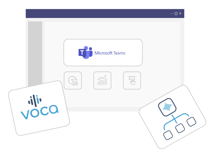 Voca，AudioCodes敏捷会话式IVR, 无缝连接至Microsoft Teams